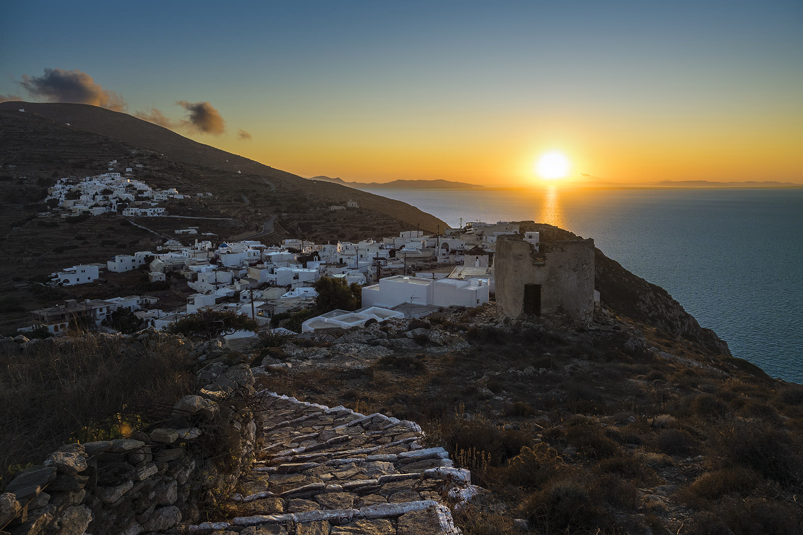 View Points of Sikinos island